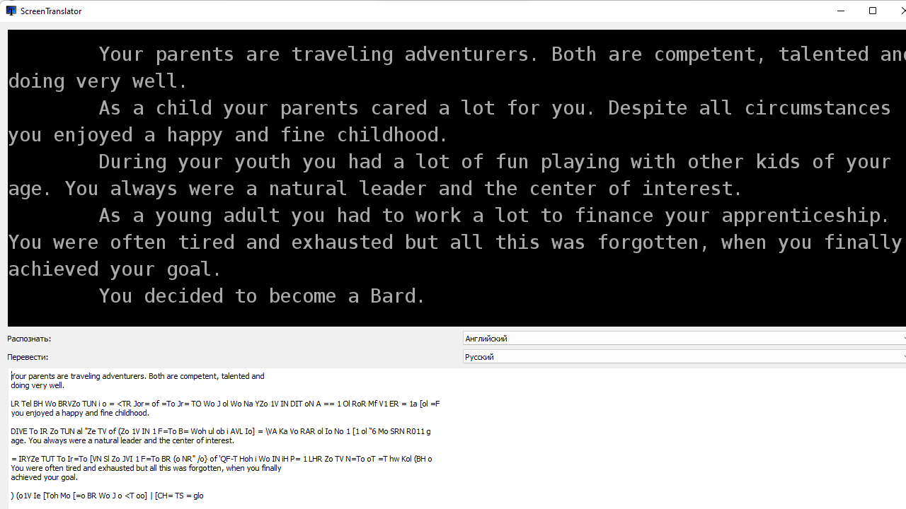 Проблемы с англ. распознаванием · Issue #102 · OneMoreGres/ScreenTranslator · GitHub
