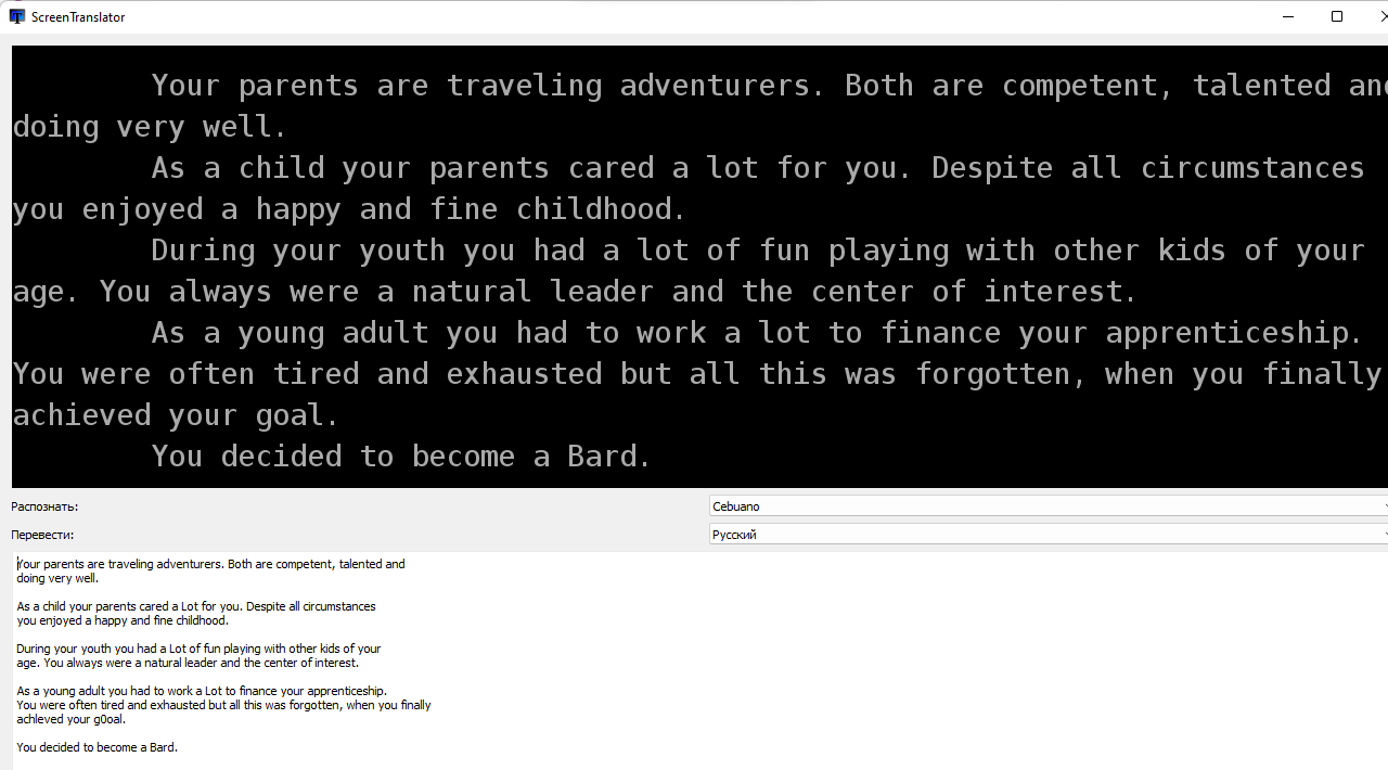 Проблемы с англ. распознаванием · Issue #102 · OneMoreGres/ScreenTranslator · GitHub