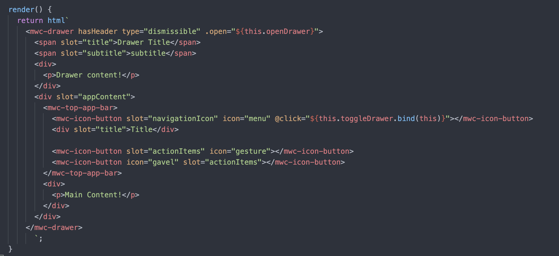 Mwc Top App Bar Width Inside Mwc Drawer · Issue 1063 · Material Componentsmaterial Web · Github 