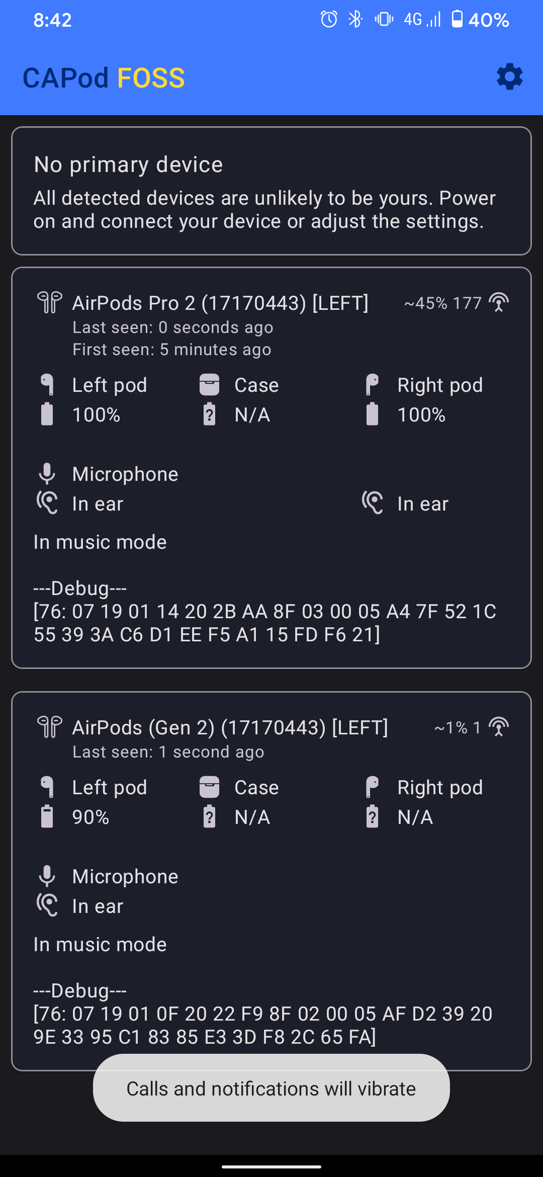 Airpods Pro Gen 2 Support Help · Issue #59 · d4rken-org/capod · GitHub