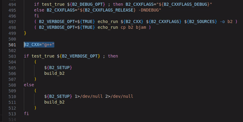 bootstrap fails on gcc-8.3 · Issue #323 · bfgroup/b2 · GitHub