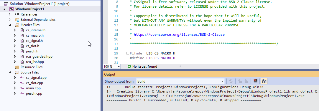 Not compiling using VS2019 · Issue #9 · copperspice/cs_signal · GitHub