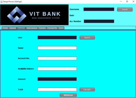 GitHub - sreeram-m/Banking-management-System: A Banking management ...