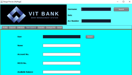 GitHub - sreeram-m/Banking-management-System: A Banking management ...