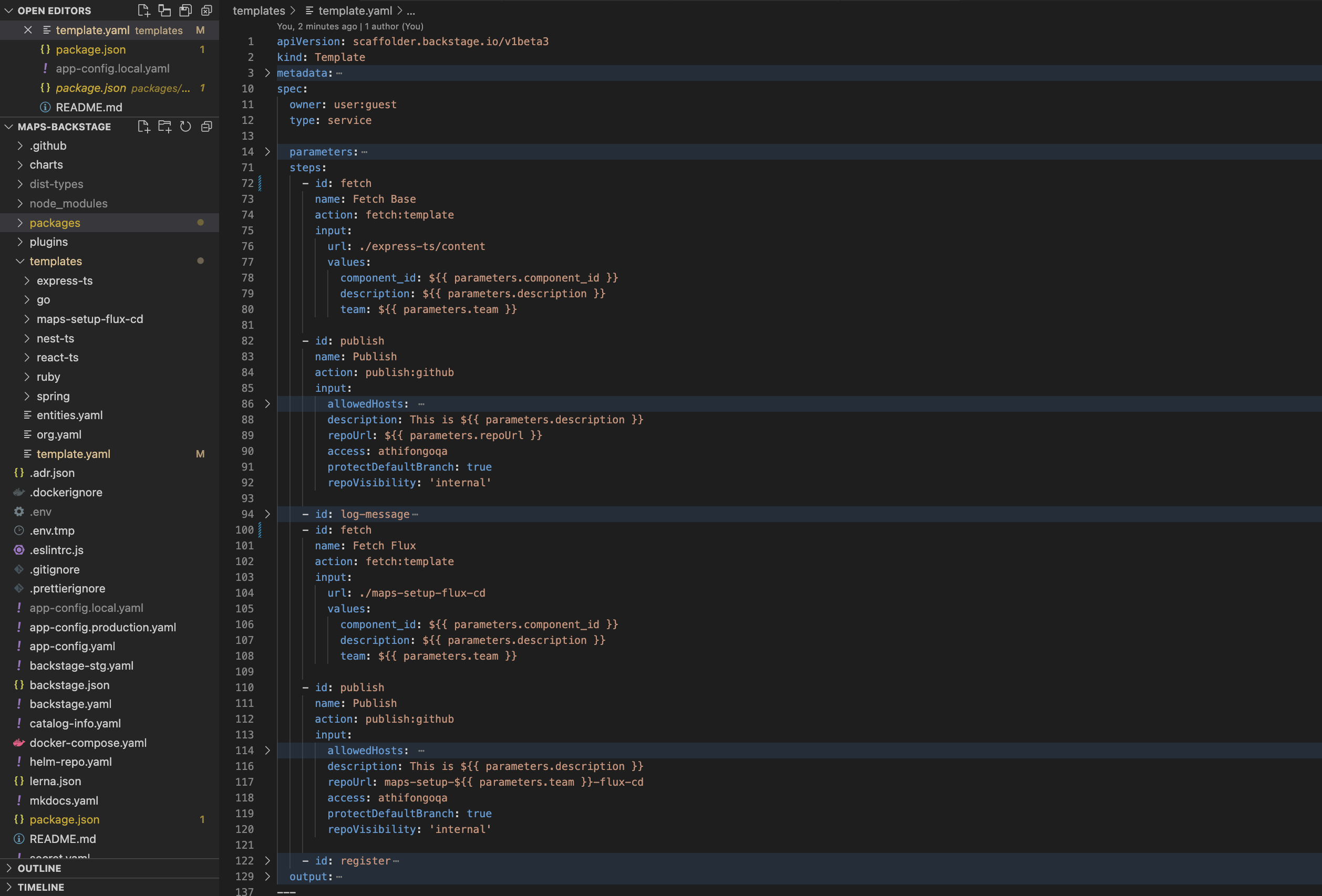 🐛 Bug Report: No integration found for location http://localhost:3001/template.yaml · Issue ...