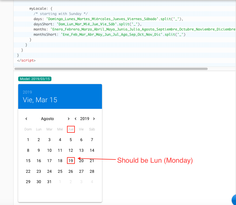 [v1] QDate - Localization Wrong Week Day · Issue #4921 · quasarframework/quasar · GitHub