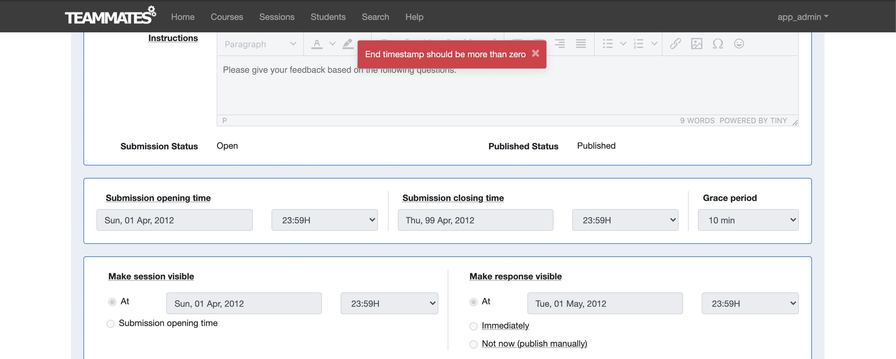 Uninformative error message for incorrectly typed date input · Issue ...