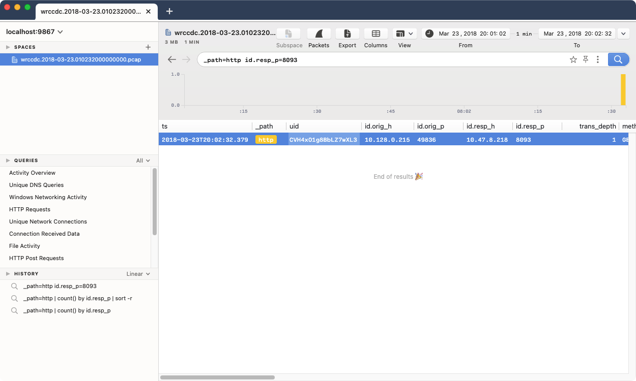 Non-standard ports cannot be recognized as http · Issue #1407 · brimdata/zui · GitHub