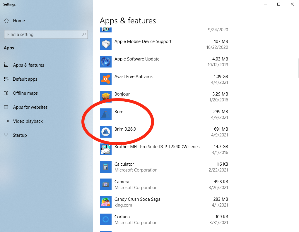 Notify a Windows user if they've launched new Brim while old Brim is still installed · Issue ...