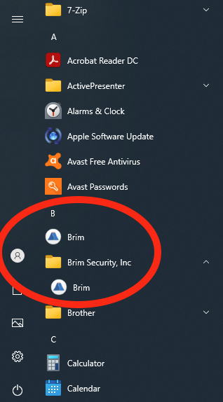Notify a Windows user if they've launched new Brim while old Brim is still installed · Issue ...