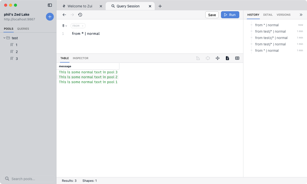 Query Pool regex support · Issue #2749 · brimdata/zui · GitHub