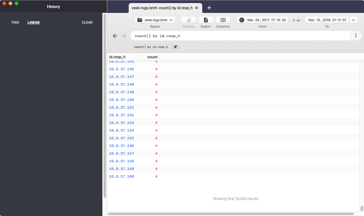 Infinite scroll in analytics table · Issue #890 · brimdata/zui · GitHub