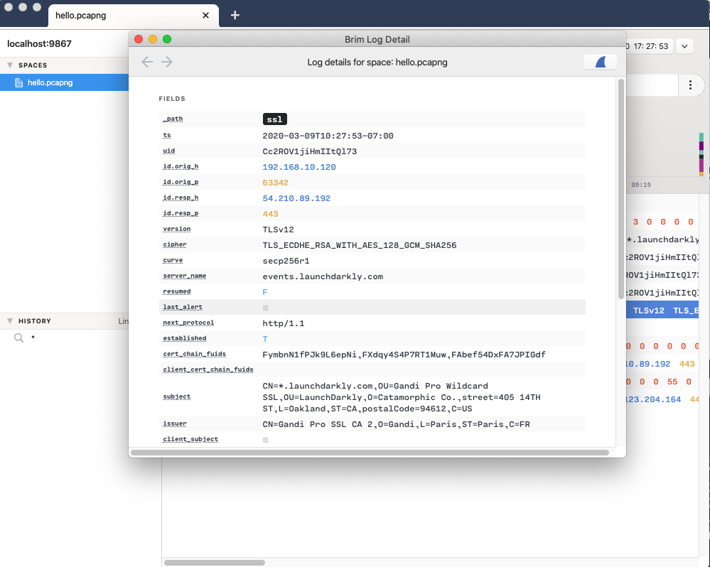 Opening Log Detail as first action throws an error · Issue #1005 · brimdata/zui · GitHub