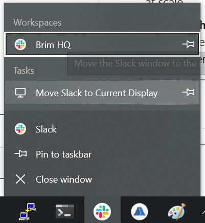Offer a "Move Brim to Current Display" option · Issue #1041 · brimdata/zui · GitHub