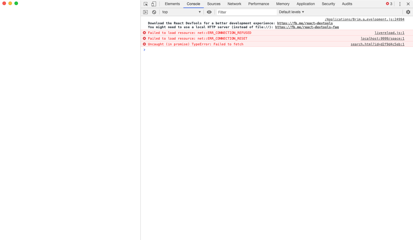 Blank screen failure caused by inaccessible remote zqd · Issue #1099 · brimdata/zui · GitHub