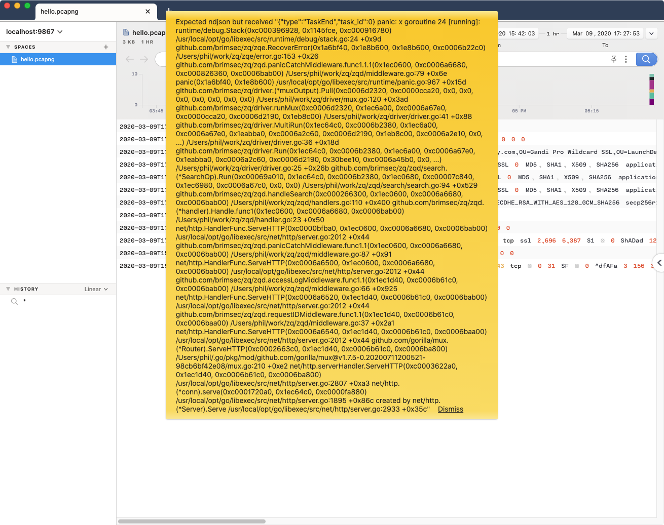 Better Handling Of Non Ndjson In Ndjson Response Stream · Issue 992 · Brimdatazui · Github