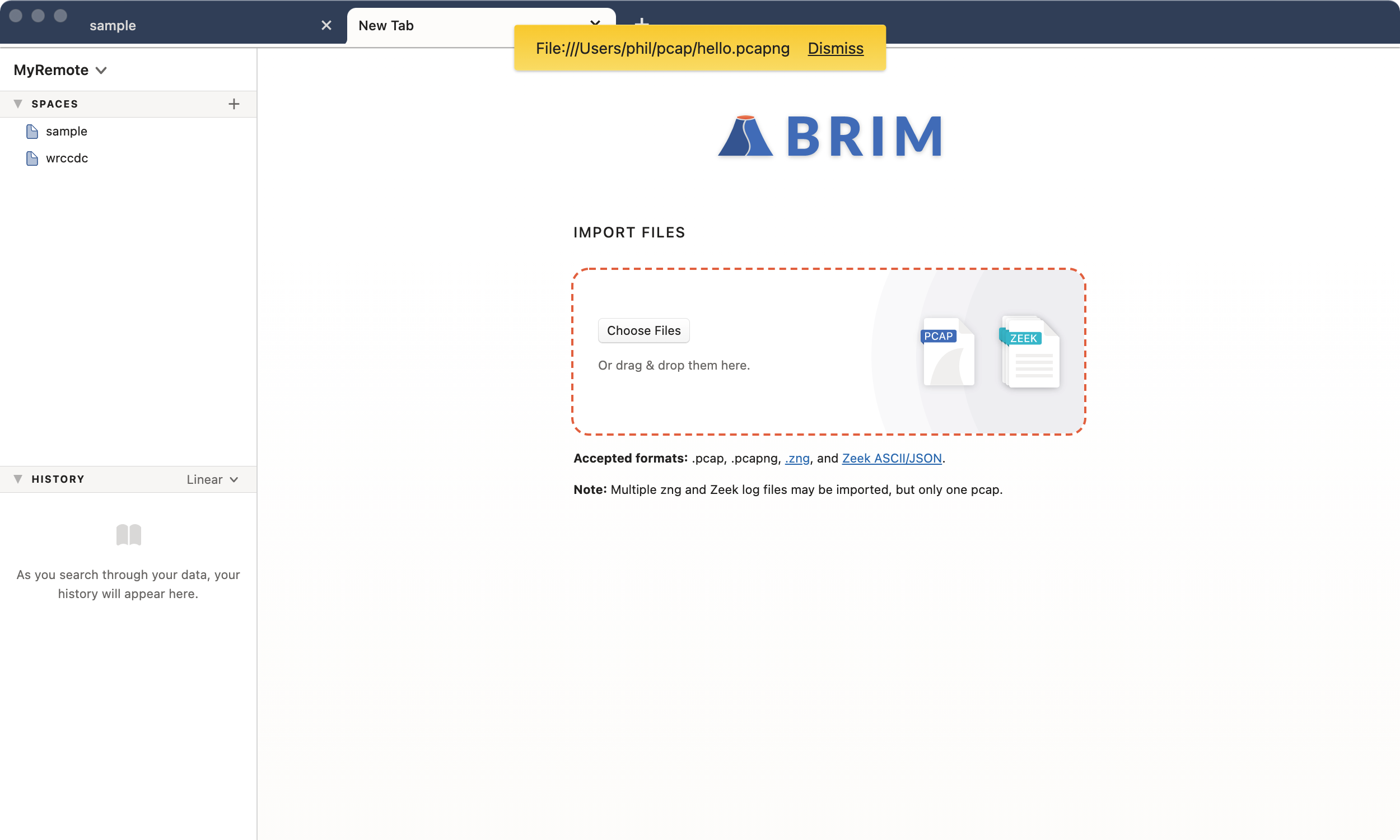 Improve error message for failed attempt to import pcap to remote zqd · Issue #1221 · brimdata ...