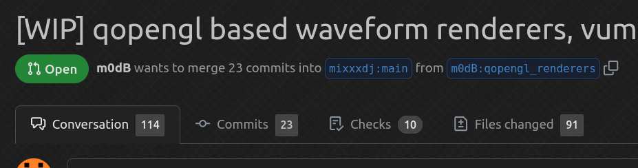 Flickering waveform display · Issue #11243 · mixxxdj/mixxx · GitHub