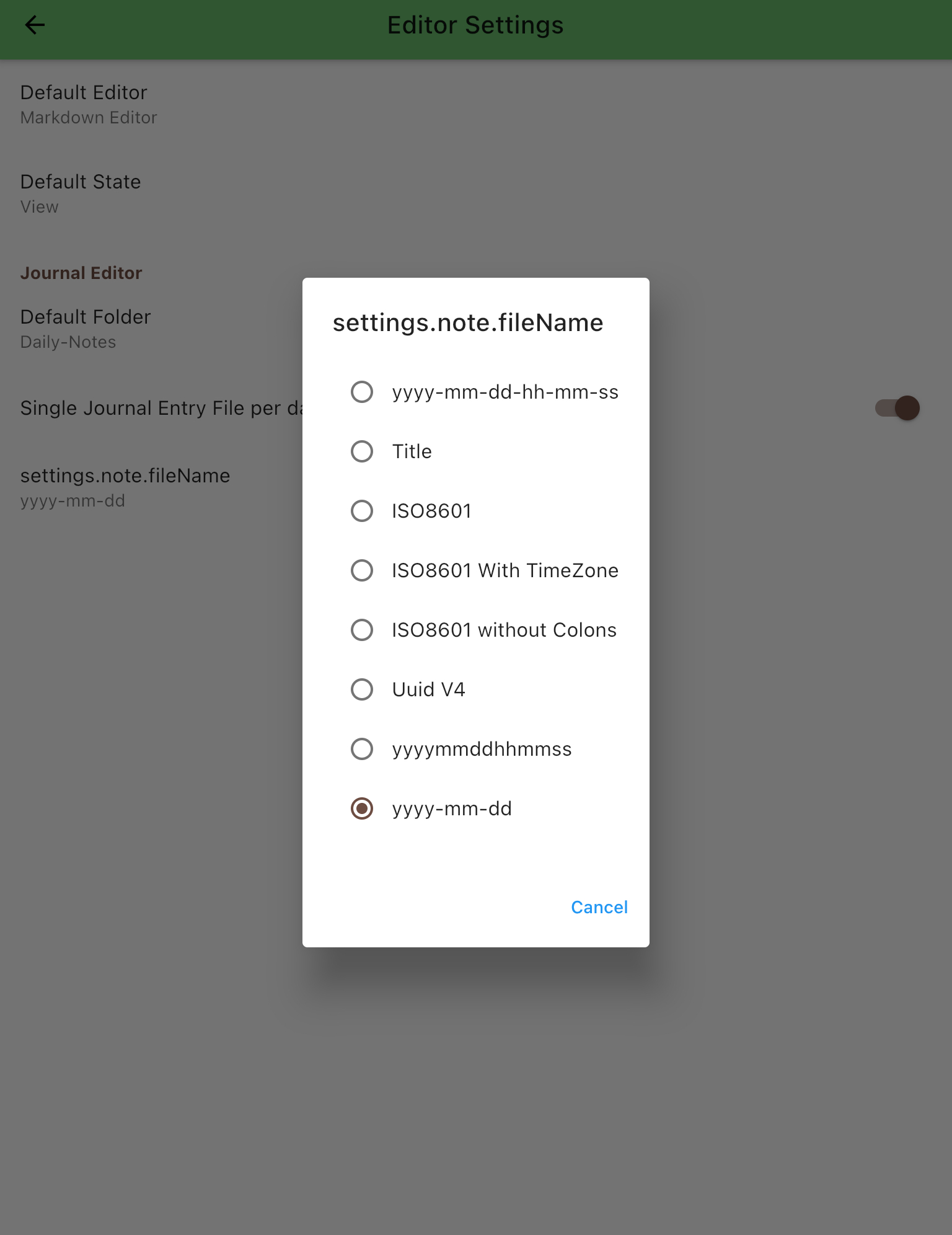 Invalid file name template yyyy-mm-did for the journal editor · Issue #481 · GitJournal ...