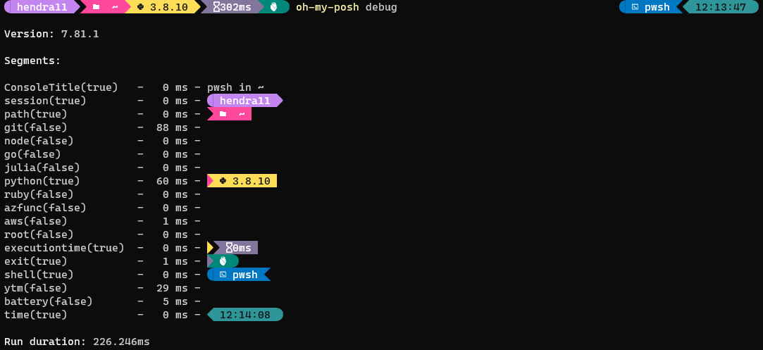 Performance: Command execution slow on Windows Powershell · Issue #2234 · JanDeDobbeleer/oh-my ...