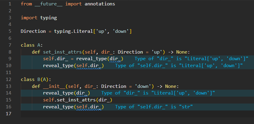 `Literal` Loses Type when Assigned in Superclass · Issue #3651 · microsoft/pyright · GitHub