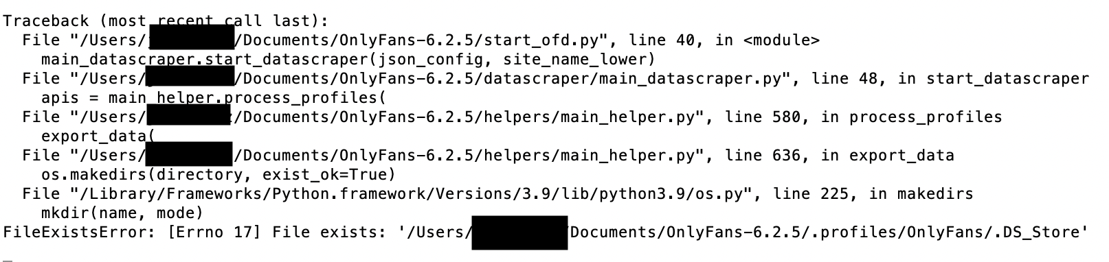 Unable to run · Issue #777 · UltimaHoarder/UltimaScraper · GitHub