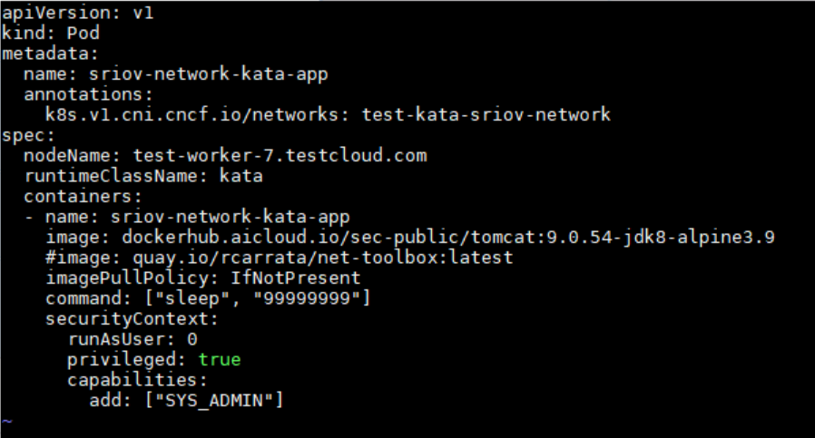 using Mellanox network card in kata containers for sriov , pod cannot be created! · Issue #5676 ...