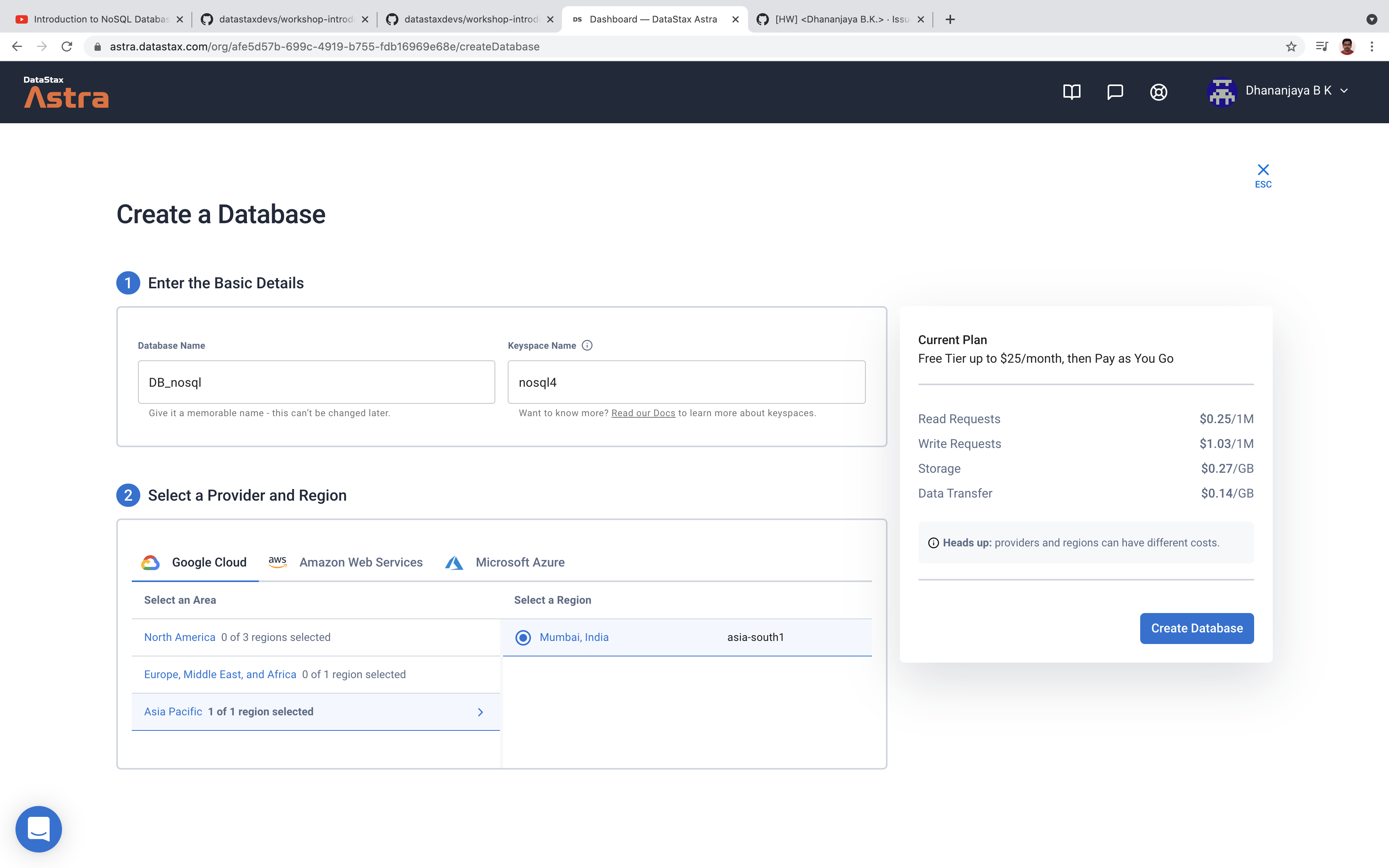 [HW] · Issue #508 · datastaxdevs/workshop-introduction-to-nosql · GitHub