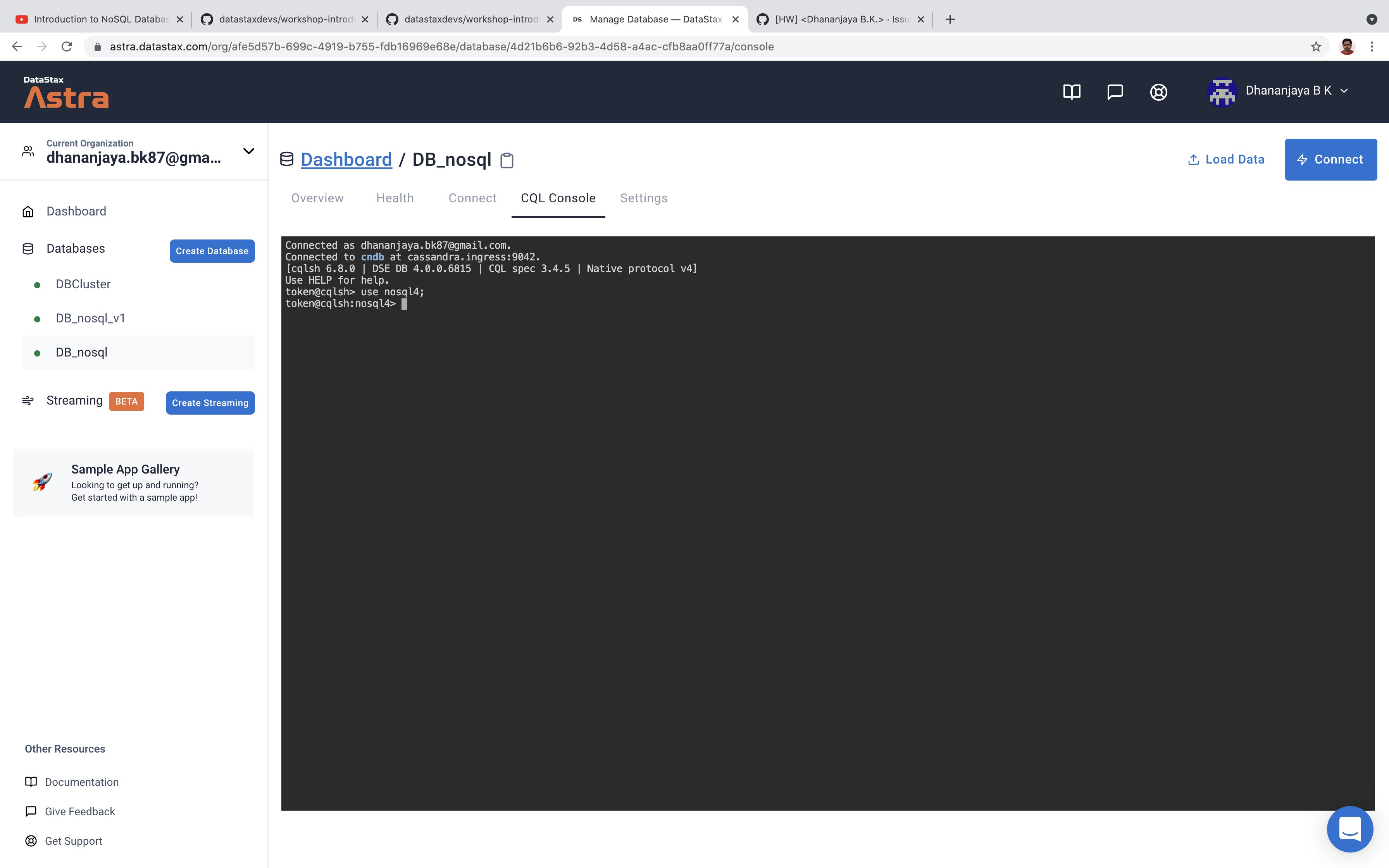 [HW] · Issue #508 · datastaxdevs/workshop-introduction-to-nosql · GitHub