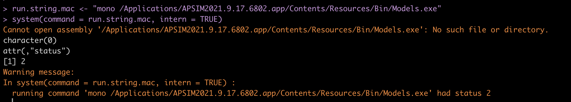 Why R throw an error "Cannot open Assembly"? · Issue #6815 · APSIMInitiative/ApsimX · GitHub