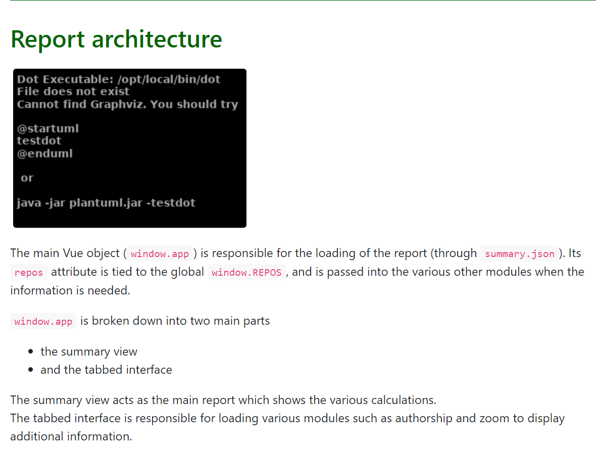 Some PlantUML diagrams will not render in deployed RepoSense website · Issue #1427 · reposense ...