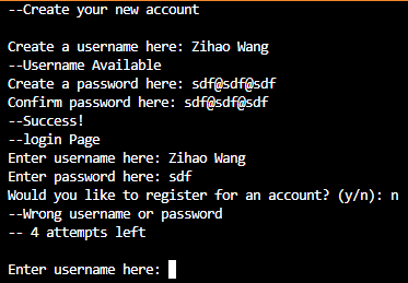 GitHub - zhwang2001/Tkinter-Login: Terminal based and Graphical ...