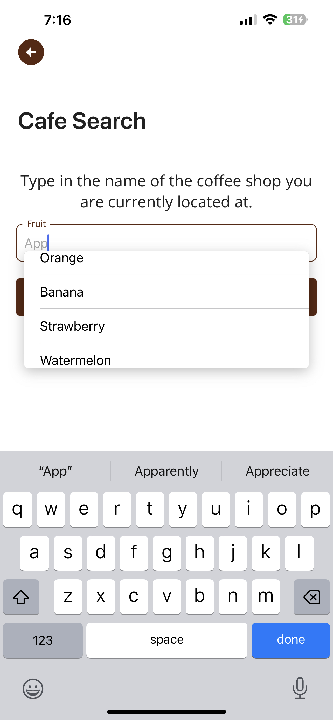 AutoCompleteTextField not filtering itemSource on iOS · Issue #489 · enisn/UraniumUI · GitHub