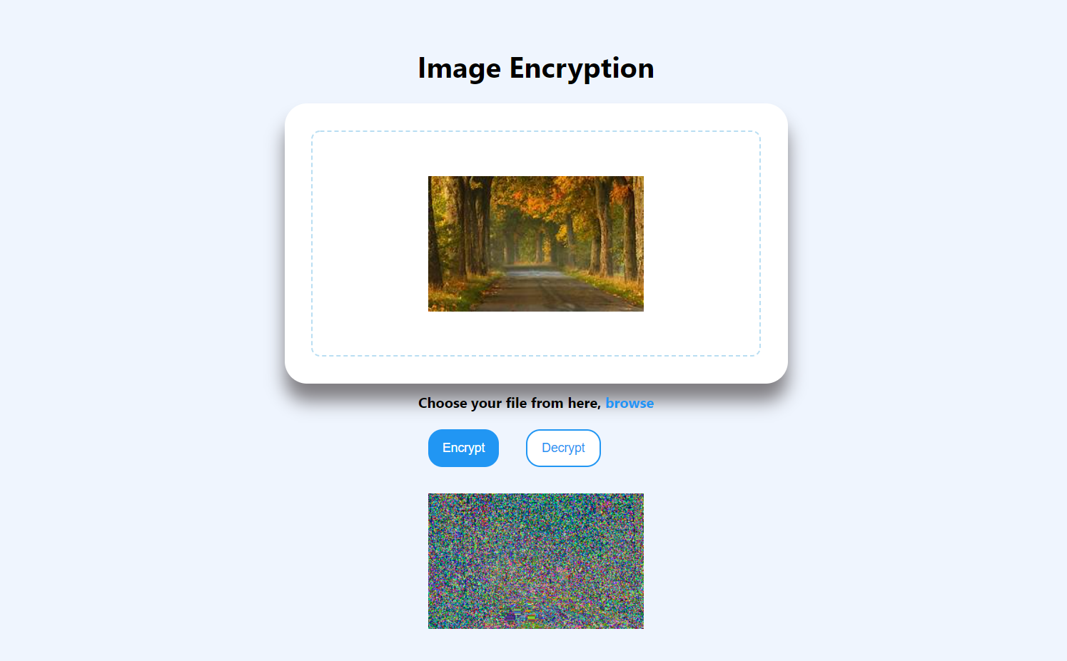 GitHub - prateeek1/ImageEncryption