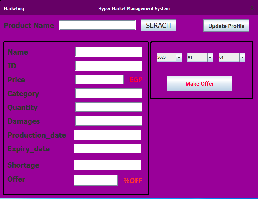 GitHub - Mahmoud-A-Noor/Hyper-Market-Management-System