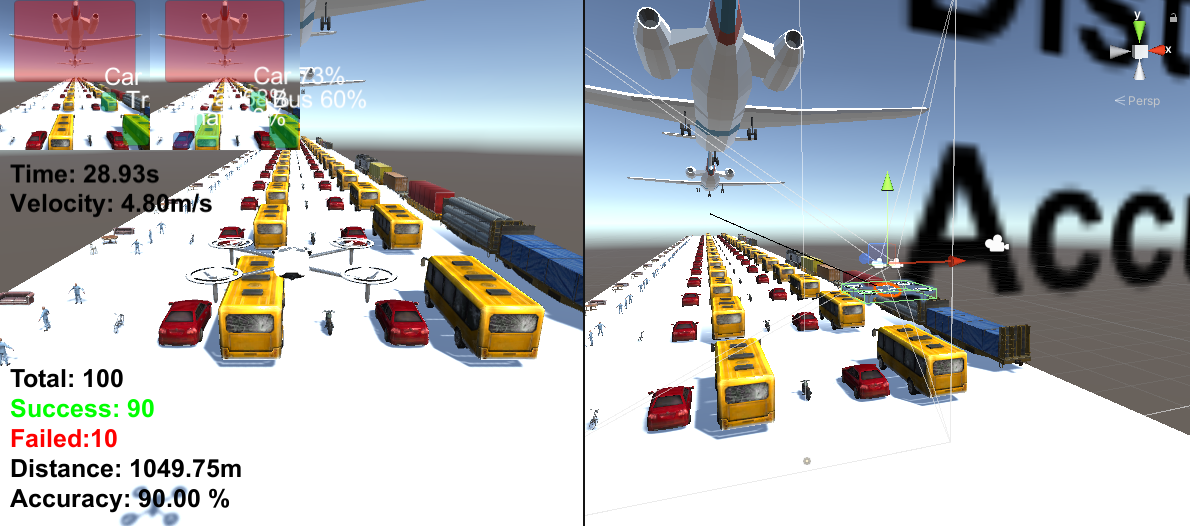 Github Josihuncameraautoflightmlagents Drone Autonomous Flight Based On Camera Using Unity