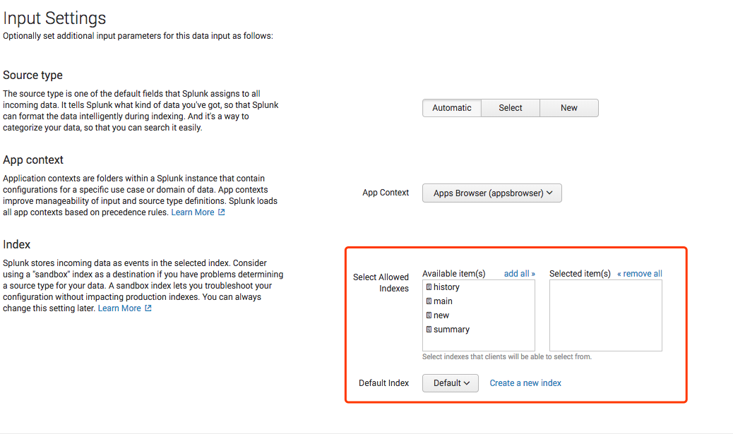 Make splunk HEC index configurable · Issue #13755 · rancher/rancher ...