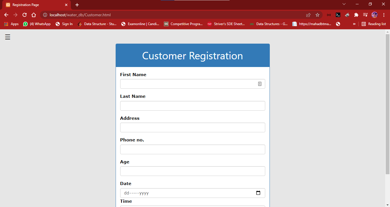 GitHub - yogithecoder/Water-Refilling-Management-System