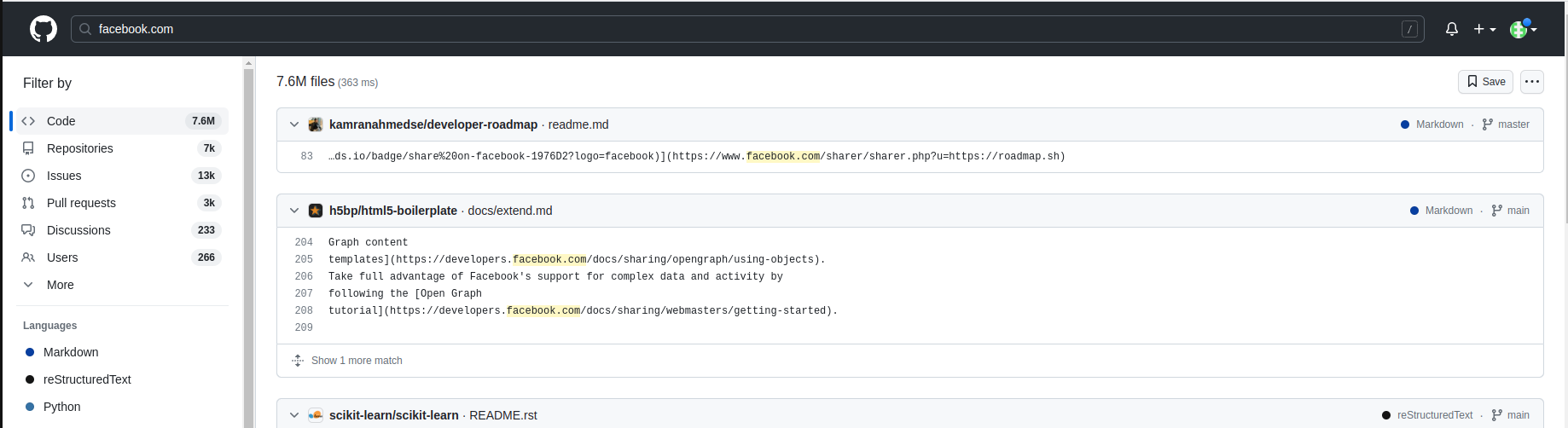 Code search not working · community · Discussion #45538 · GitHub