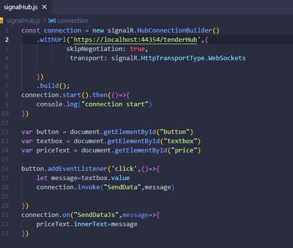 GitHub - berkaylxl/SignalR-SendData-RealTime: Basic use to signalR