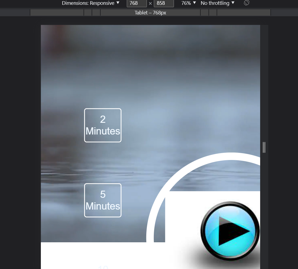 Make meditation website responsive · Issue #689 · ZeroOctave/ZeroOctave-Javascript-Projects · GitHub