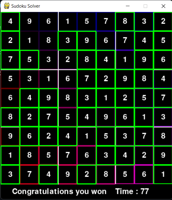 GitHub - radver12345/Sudoku-Solver: 3rd Sem Mini-Project