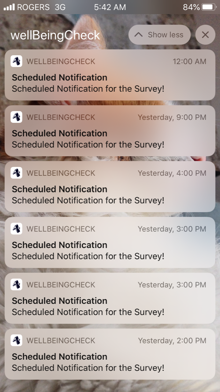 Notifications: Strategy not respecting settings · Issue #59 · StatCan/wellBeingCheck · GitHub