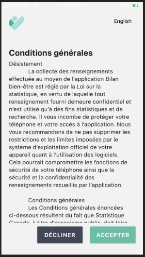 Terms and conditions - text formatting · Issue #146 · StatCan/wellBeingCheck · GitHub