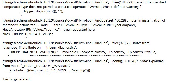 [BUG] error: the specified comparator type does not provide a const call operator · Issue #880 ...