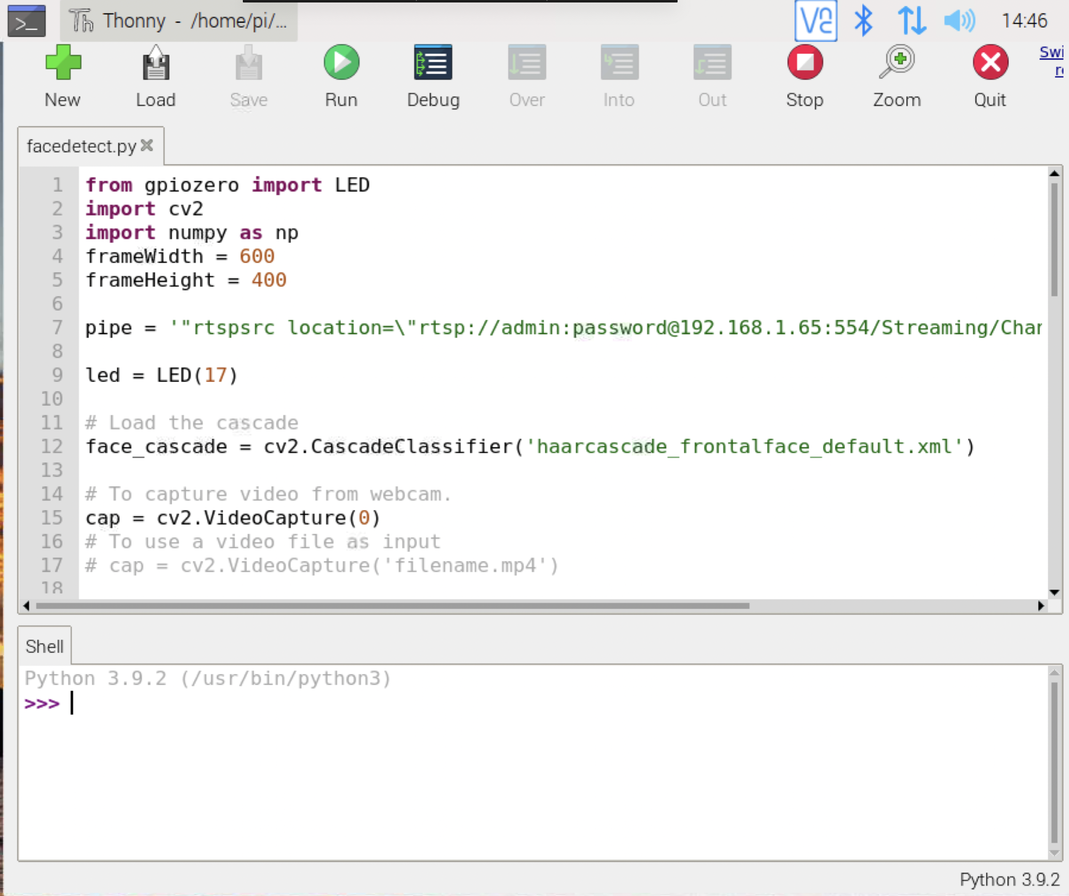 Github Ceylan Geysemansiotforindustry Opencv Opencv Object Detection With Opencv And