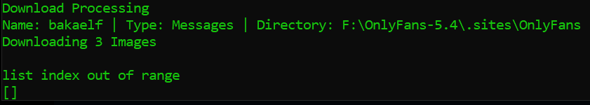 Recurring crash while scraping · Issue #442 · UltimaHoarder/UltimaScraper · GitHub