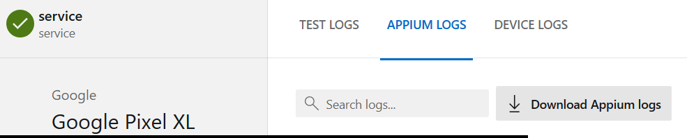 Download Appium Logs using API or CLI · Issue #1051 · microsoft/appcenter-cli · GitHub