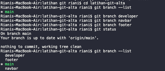 GitHub - Rianifitriim/latihan-git-alta