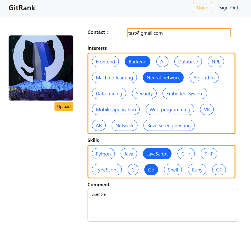 GitHub - SKKU-2022F-OSSP-TEAM19/GitRank